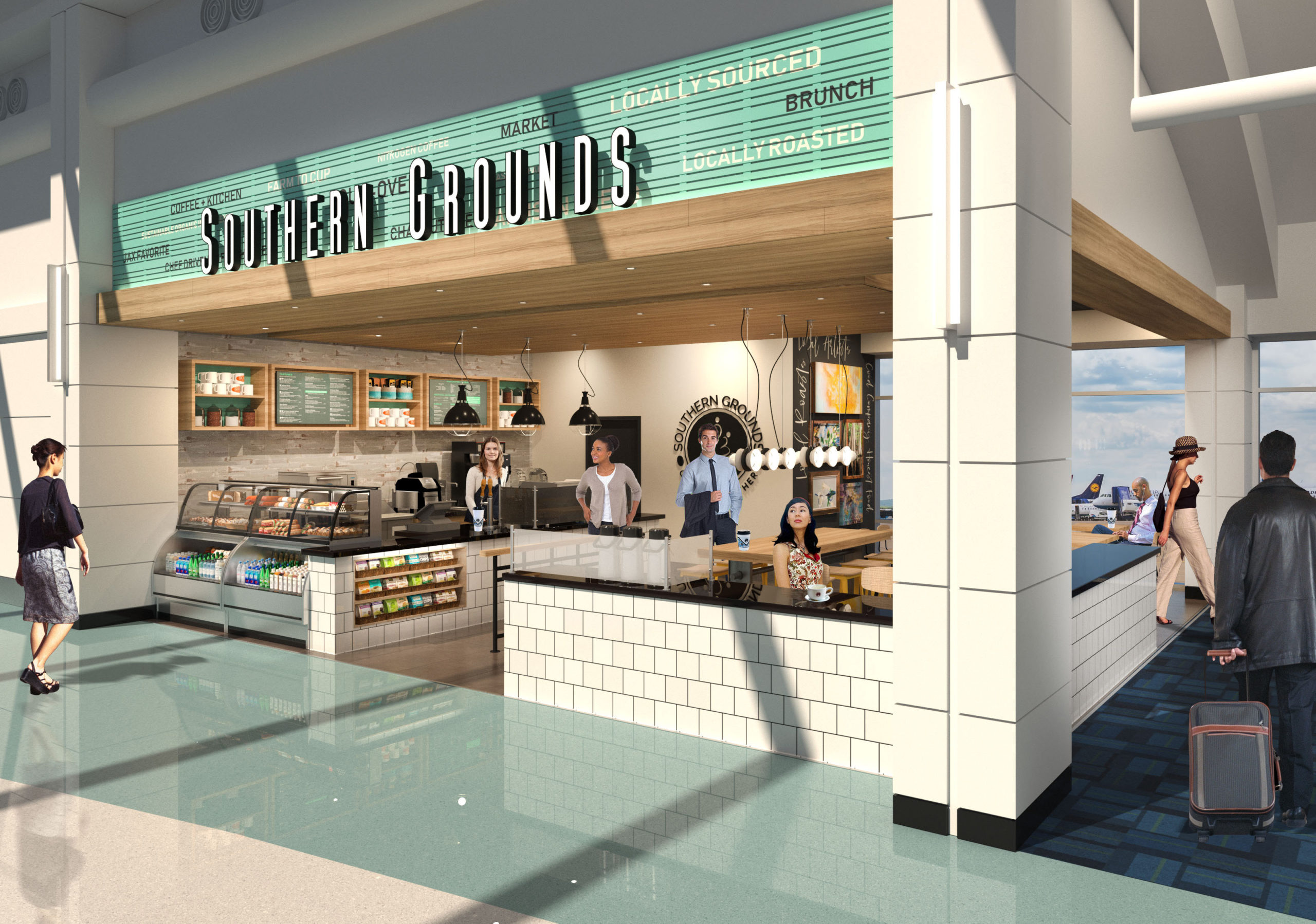 Southern Grounds, BurgerFi Coming to Jacksonville International Airport ...