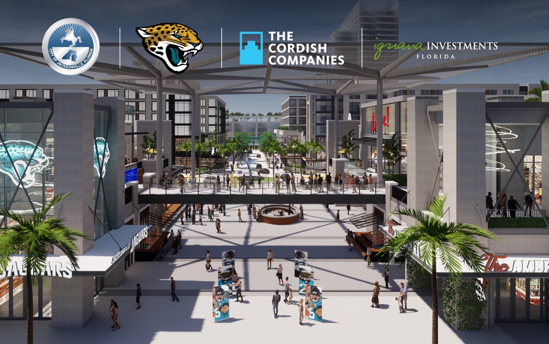 Live! District Proposed by Jaguars and The Cordish Companies at Lot J ...